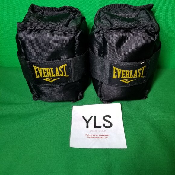Everlast | Other | Everlast Black Ankle And Wrist Weights 25 Lbs Each ...